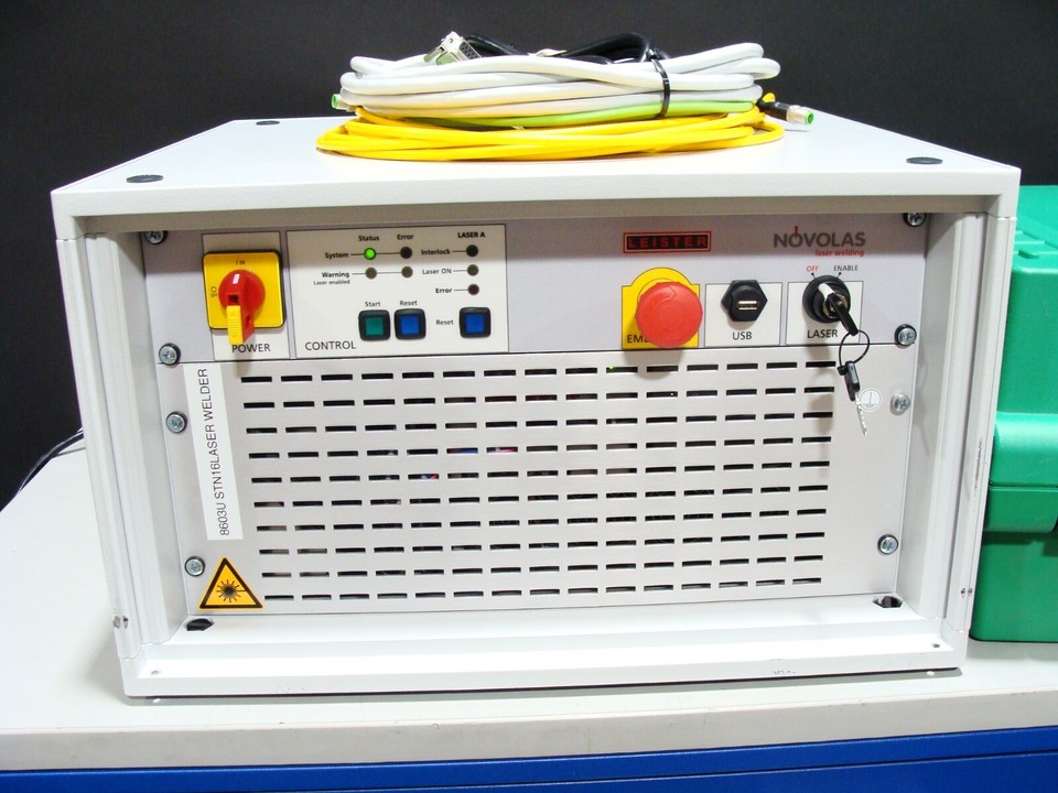 Leister Novolas Basic AT Fiber Laser Welder 1060-1100nm, 120W + Raylase ...