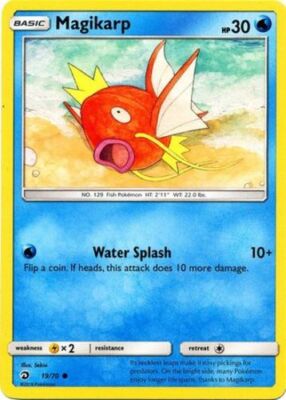 Pokemon 4x Magikarp - 19/70 - Common Near Mint Dragon Majesty | eBay