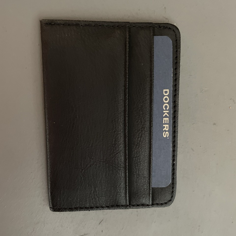 Mens Dockers Black Pocket Mate Wallet | eBay