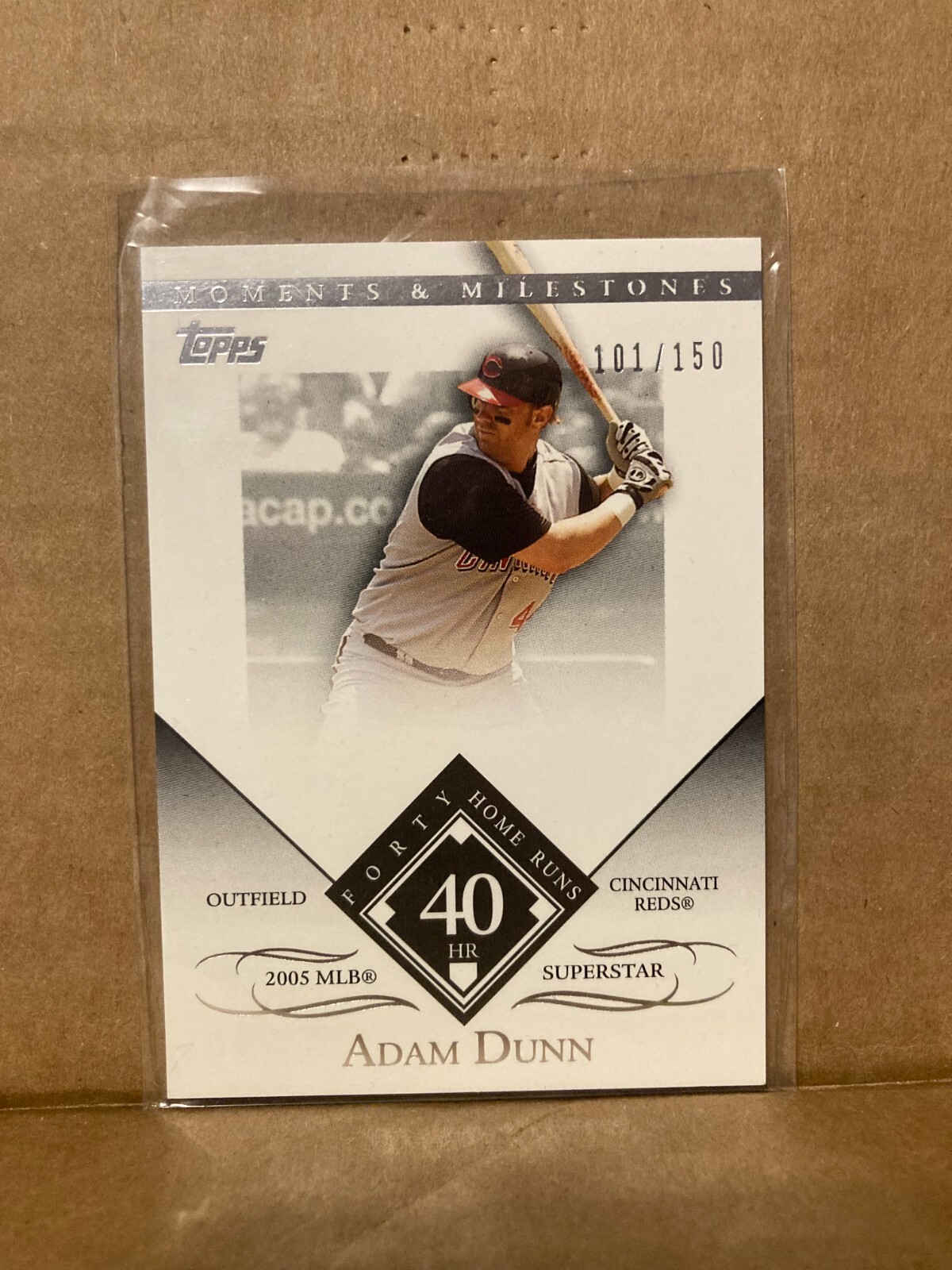 ADAM DUNN 2007 TOPPS MOMENTS & MILESTONES /150 #120 | eBay