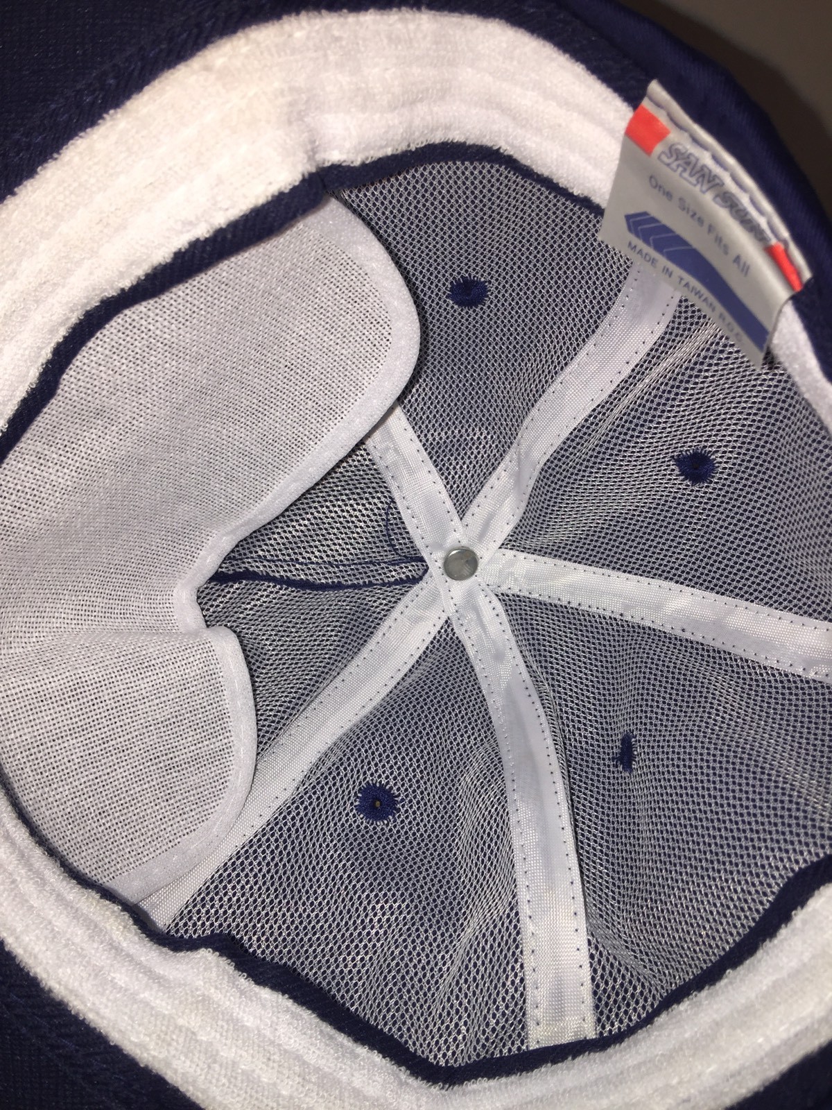 Vintage HELEN GEORGIA FIRE DEPARTMENT 80s Hat Cap Zip… - Gem