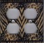 LEOPARD AND TIGER ANIMAL IMAGE HOME DECOR LIGHT SWITCH PLATES AND ...
