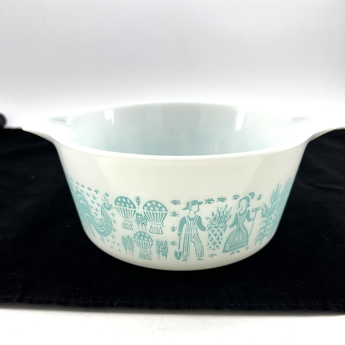 Vintage Pyrex #474-B 1 1/2 Qt Amish Butterprint Casserole Baking Dish ...