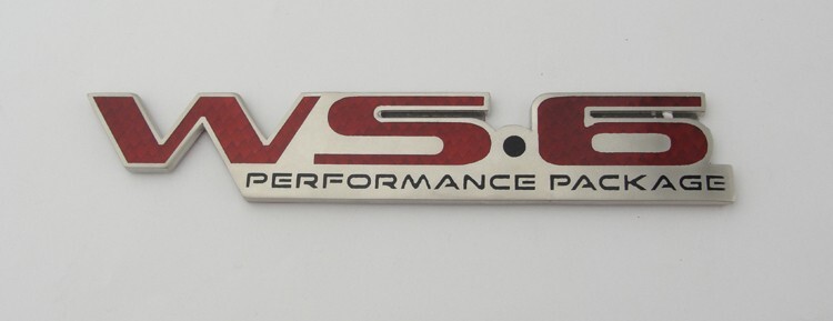 1996-2002 Pontiac Firebird Trans Am WS6 Rear End Badge Emblem 96-02 | Red