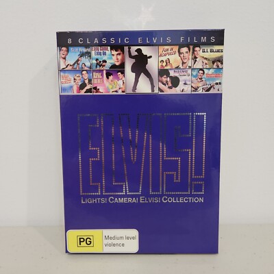ELVIS! Lights! Camera! Elvis! Collection DVD 8 MOVIES CLASSIC MUSICALS ...
