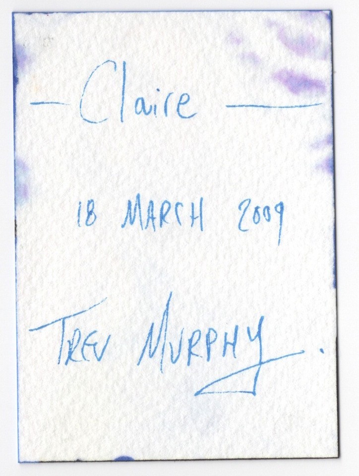 Claire Bennet Heroes Personal Sketch Card PSC by Trev Murphy 1/1 | eBay