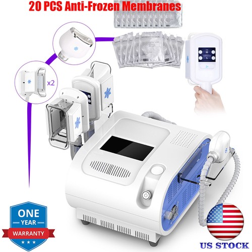 3 Handles Cool Freezing Double Chin Removal Body Beauty Machine US ...