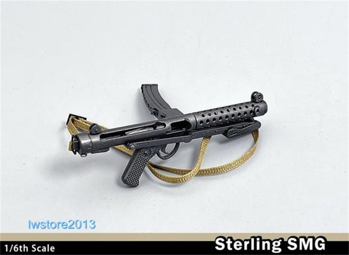 1:6 Weapon Gun Model Sterling SMG 016 Rifle For 12'' Male HT Action ...