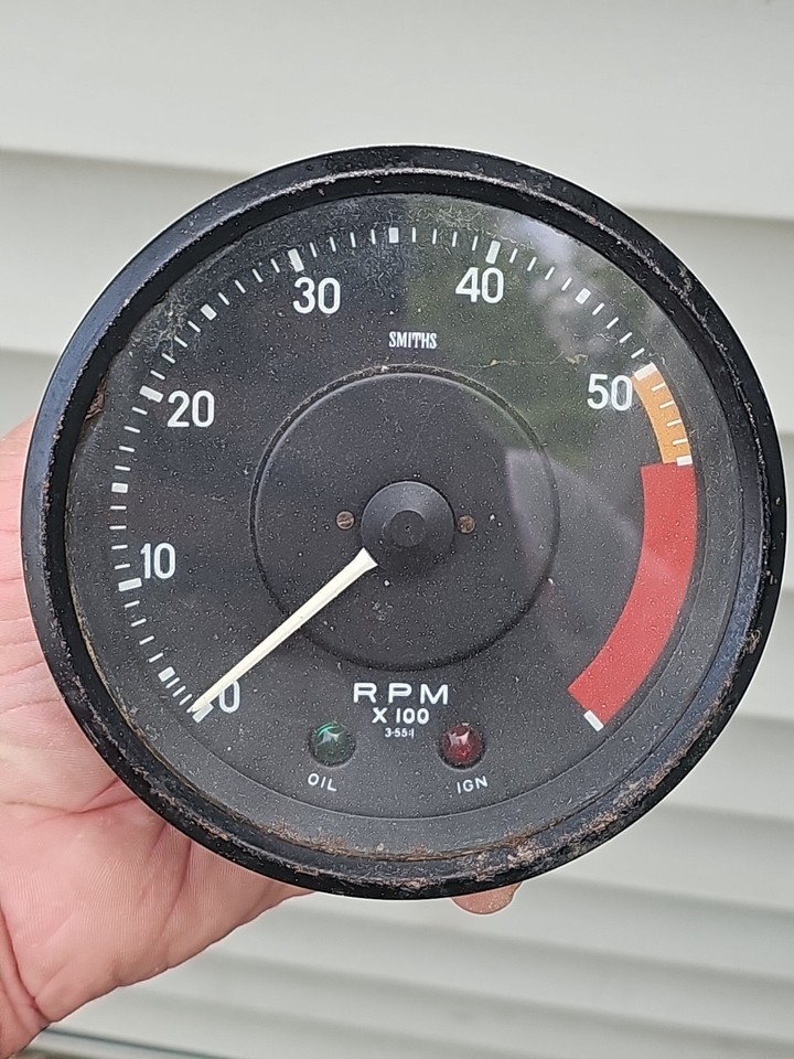 Triumph TR250 TR6 Tachometer Smiths 1967-1972 | eBay