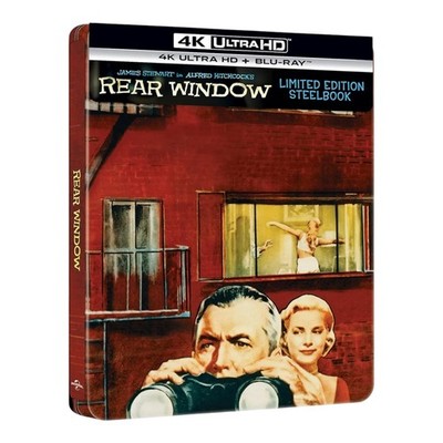 Rear Window – Collector’s Steelbook Limited Edition 4K Ultra-HD ...