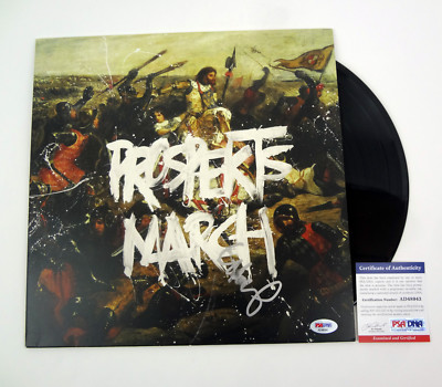 Chris Martin Coldplay Prospekt's March Signed Autograph Vinyl Record ...