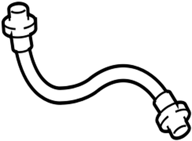 90947-02G20 Toyota Hose, flexible, no.1(for front) 9094702G20, New ...