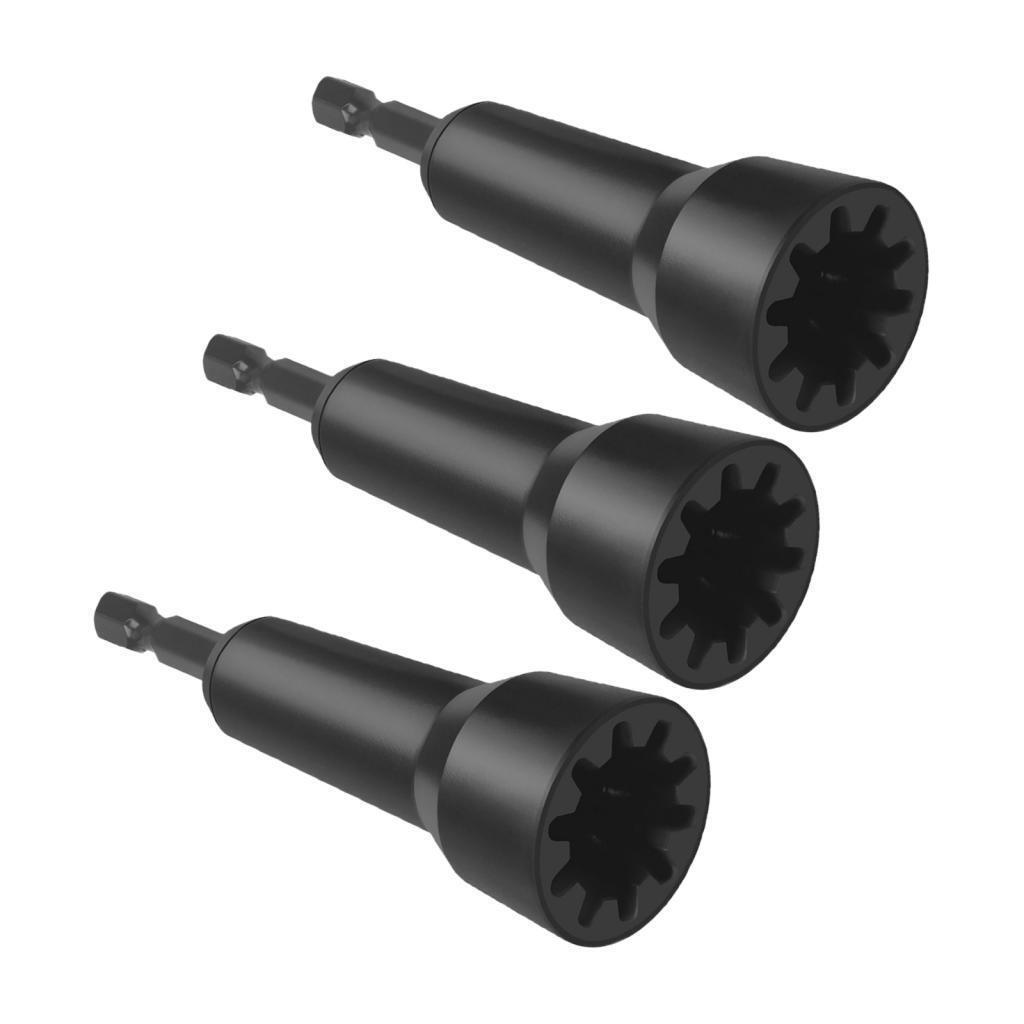 3x Electrical Wire Twisting Tool Twist Wire Connector Socket for Drills ...