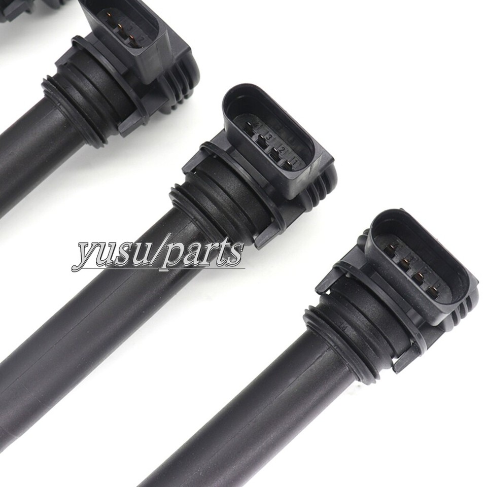 4x NEW OEM BOSCH VW Audi 2.0T Ignition Coils 07K905715G 0221604115 | eBay