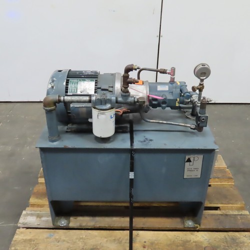 Delta Power 3HP 26 Gallon Hydraulic Power Unit W/Vickers PVB5 LSY 21 ...