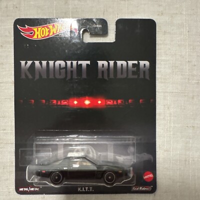 NEW Hot Wheels GJR38 Premium Knight Rider K.I.T.T. Die-Cast Car ...