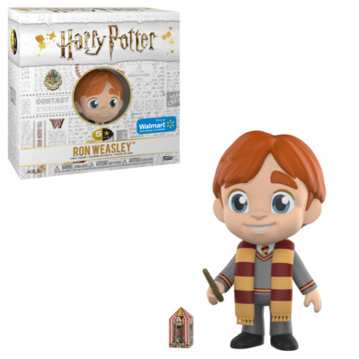 Funko Five 5 Star Vinyl Figure Harry Potter Ron Weasley Scarf Walmart ...
