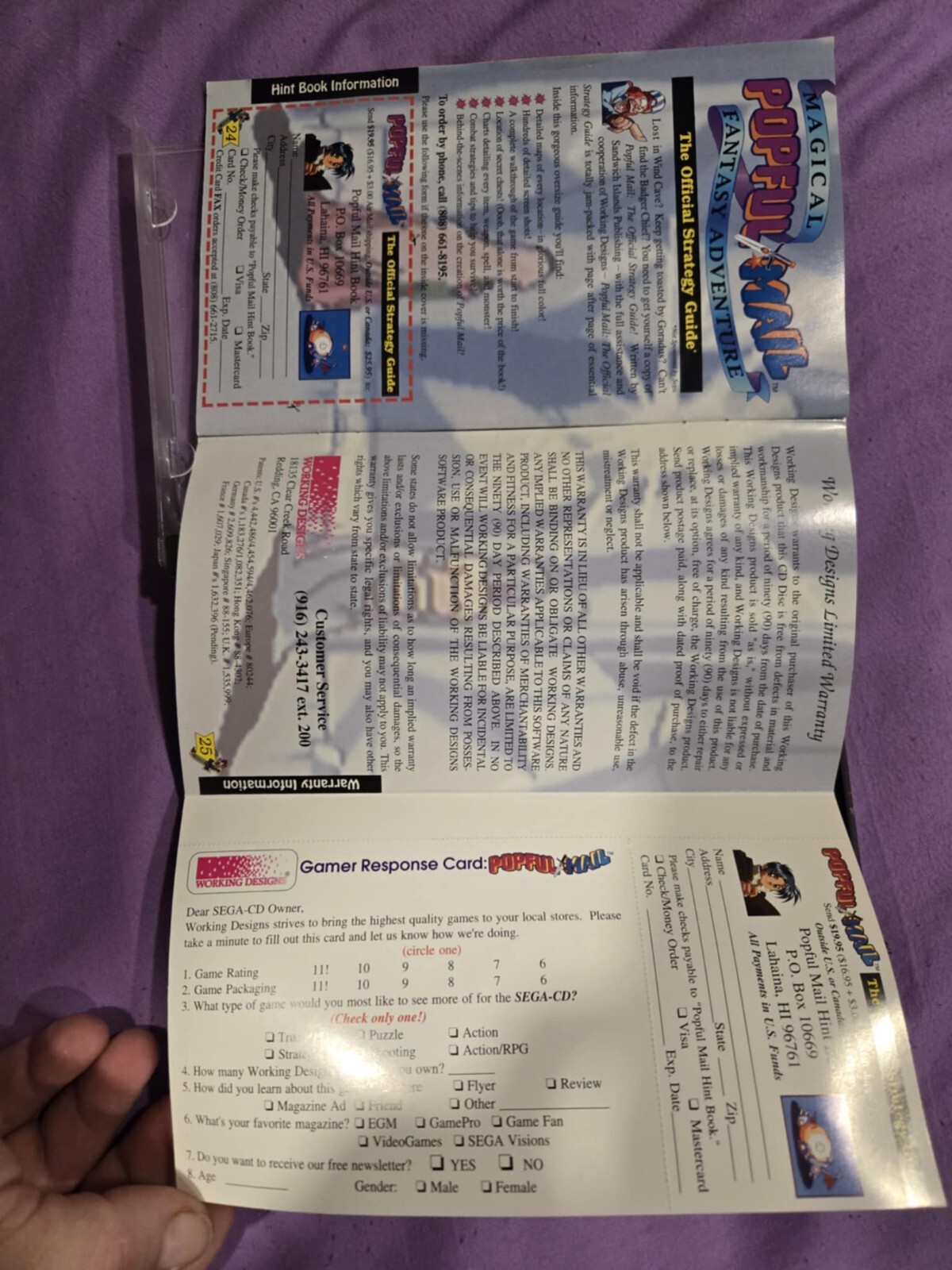 Popful Mail (Sega CD, 1995) cib 735366270353 | eBay