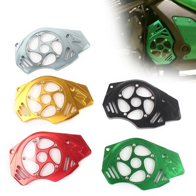 CNC Front Chain Sprocket Guard Cover Motor Fit Kawasaki ER6N ER6F 2006 ...
