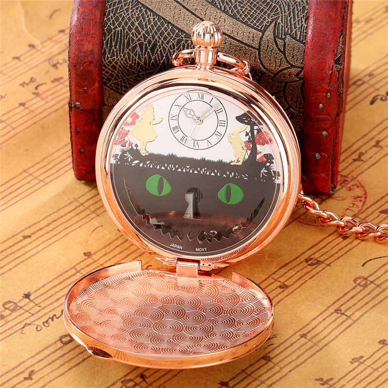 Retro Unique Rabbit Quartz Pocket Watch with Song Musical Watches ...