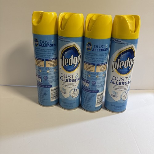 4 pack 2010 Pledge Outdoor Fresh Dust & Allergen Spray 9.7 oz ...