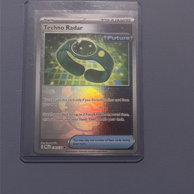 Pokemon TCG Techno Radar Poke Ball Pattern 130/131 Prismatic Evolutions ...