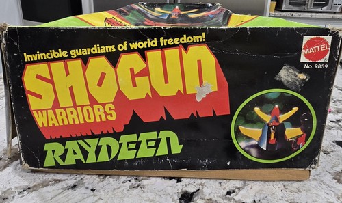 Mattel Shogun Warriors Raydeen 24” Box Transformers Jumbo Machinder ...