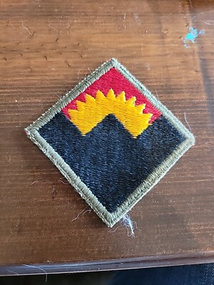 WWII US Army Western Defense Command Patch INV4484 | eBay