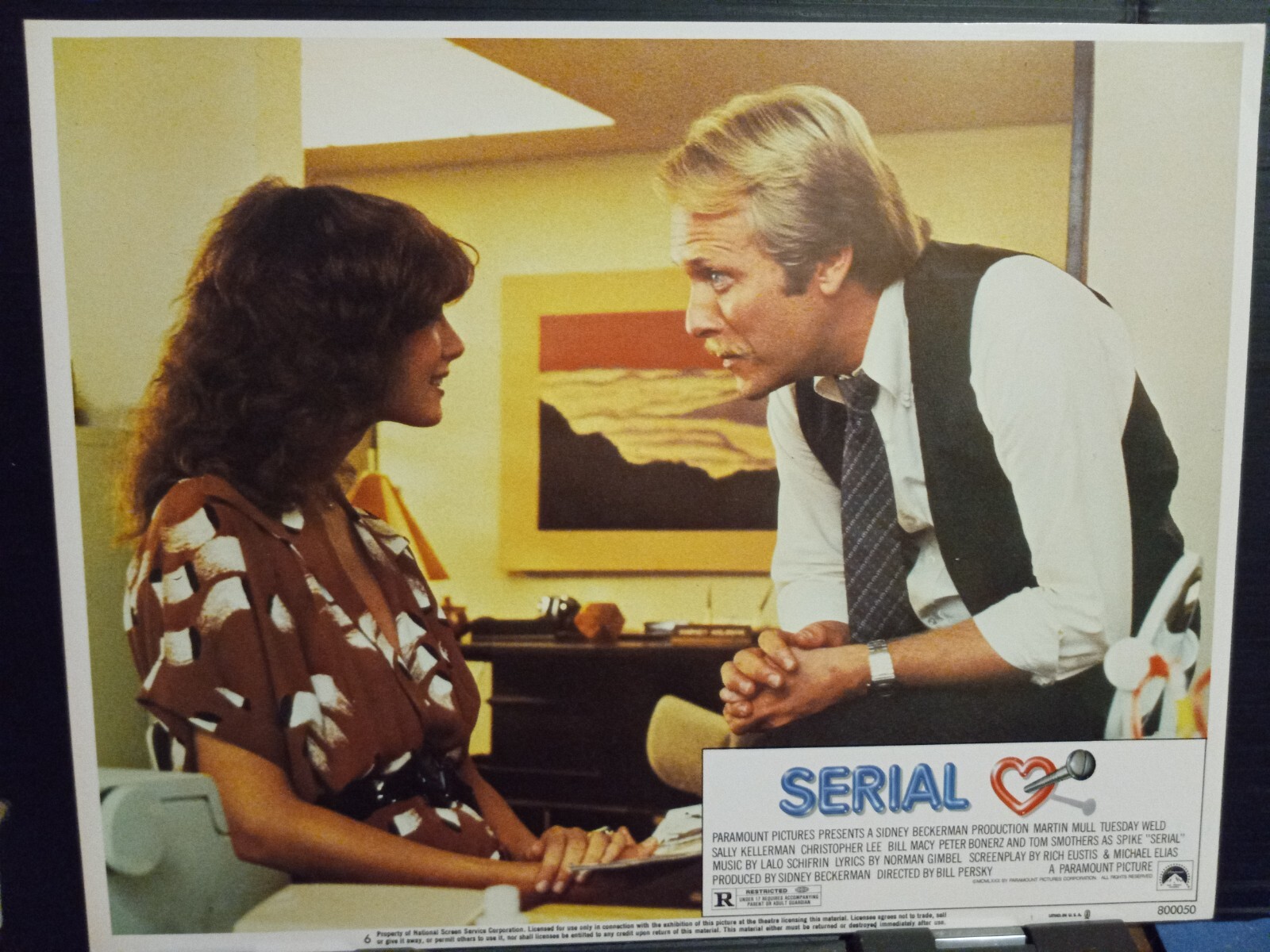 Lobby Card 1980 SERIAL Martin Mull being invited to orgy by secretary ...