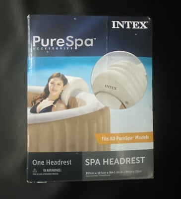 PureSpa Head Rest Hot Tub Intex Pillow Spa Inflatable Pool Cushion New ...