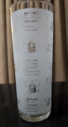 Vintage Tim Hortons Frosted Timbits Tall Glass | eBay