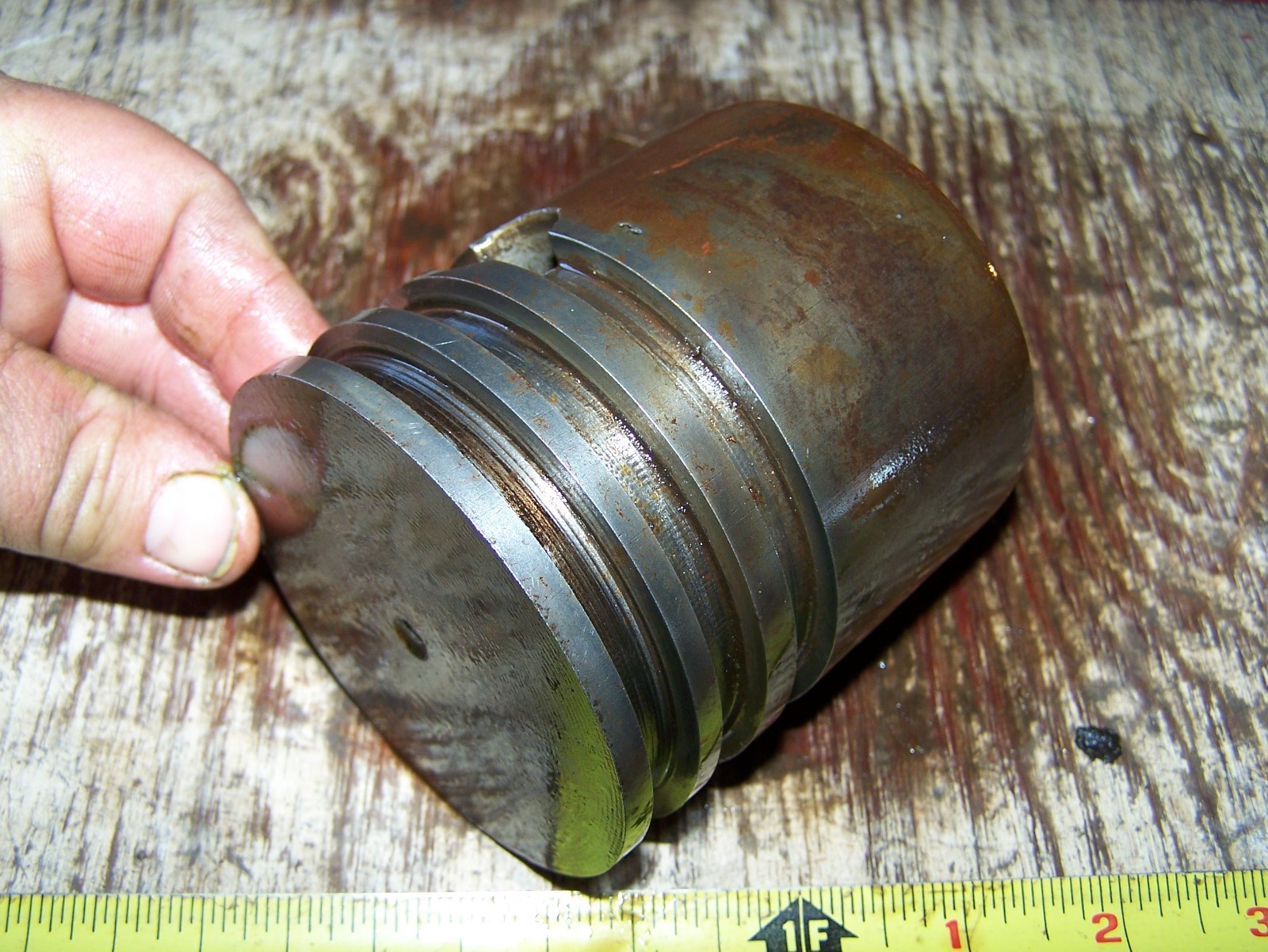 Old SANDWICH CUB JR Hit Miss Gas Engine Piston Steam Magneto Oiler ...