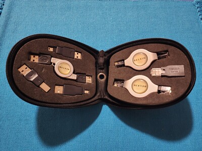 Belkin 7 In 1 Rectratable USB Cable Travel Pack | eBay