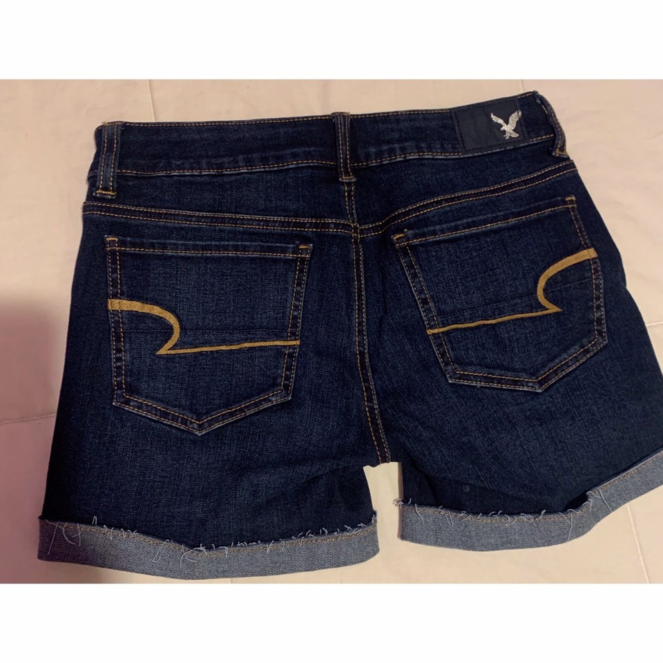 Womens American Eagle Blue Shorts Size 00 | eBay