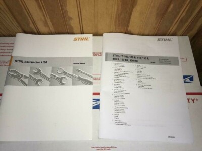 FS 100 110 FS100 FS110 RX R STIHL Trimmer Service Workshop Repair ...