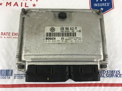 Programmed 2002 VW Beetle Turbo Diesel Engine Computer Control ECM ...