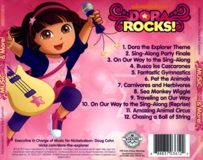 DORA THE EXPLORER - DORA ROCKS! MUSIC FROM THE SPECIAL & MORE! * NEW CD ...