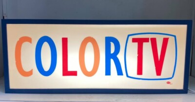 COLOR TV Light Box | eBay