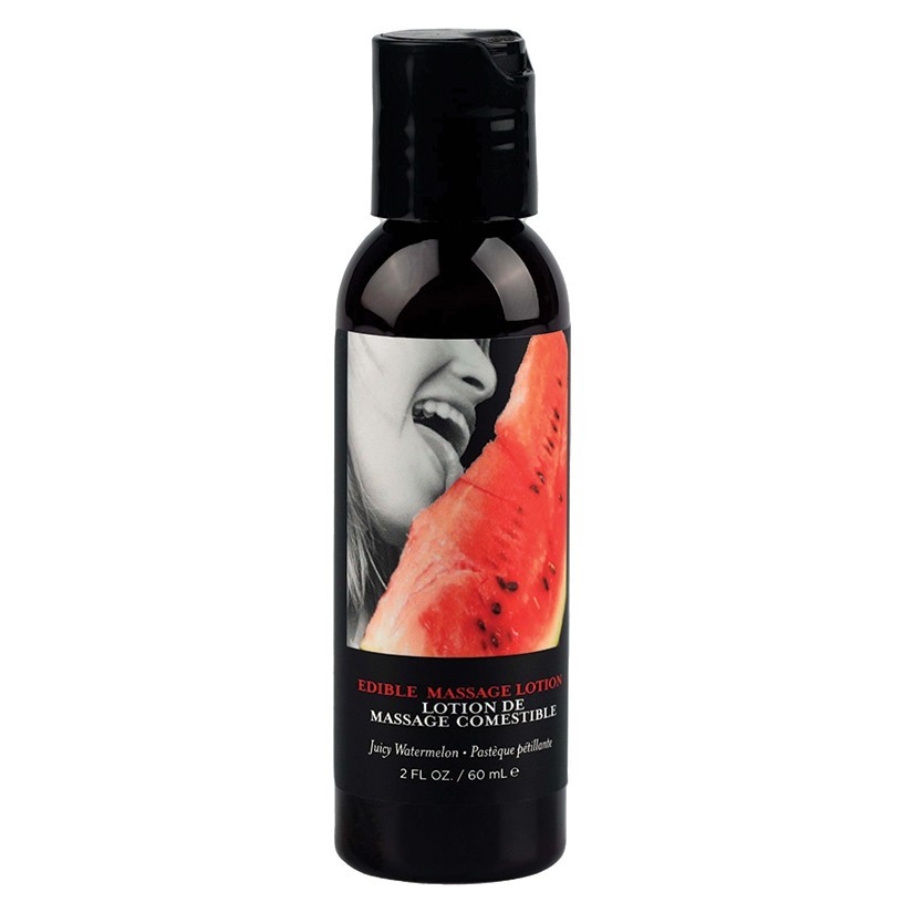 Earthly Body Flavored Edible Massage Lotion Natural Vegan Couples ...