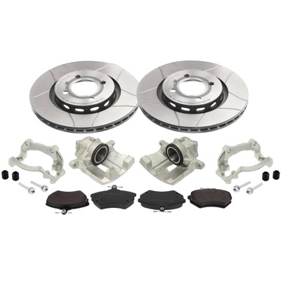 VW Golf 2 3 Corrado brakes conversion kit G60 4x100 front axle 280mm ...