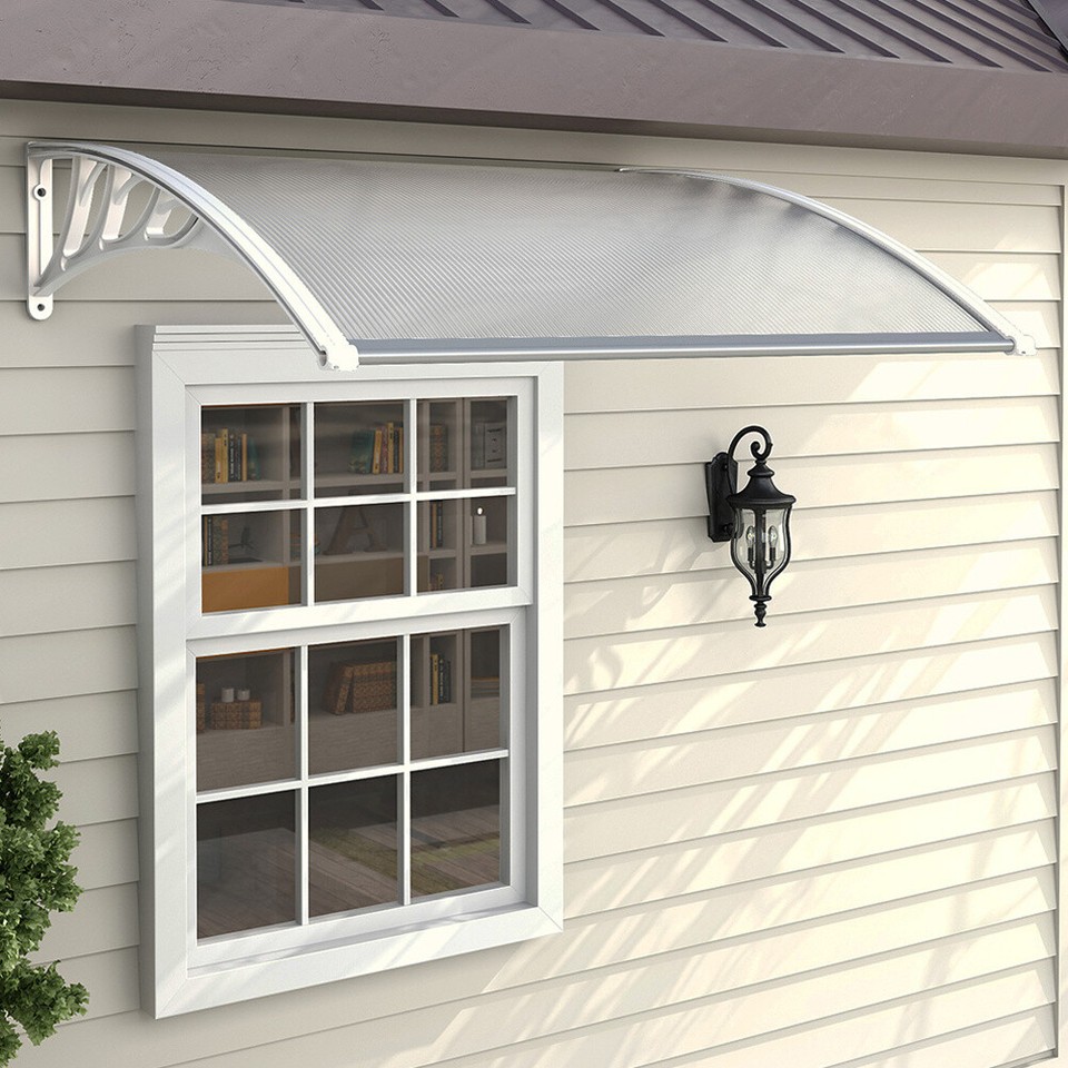 Door Canopy Awning Shelter Front Back Porch Outdoor Patio Shade Roof ...