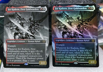 MTG Jor Kadeen, First Goldwarden 332 Foil & Reg Borderless Showcase ...