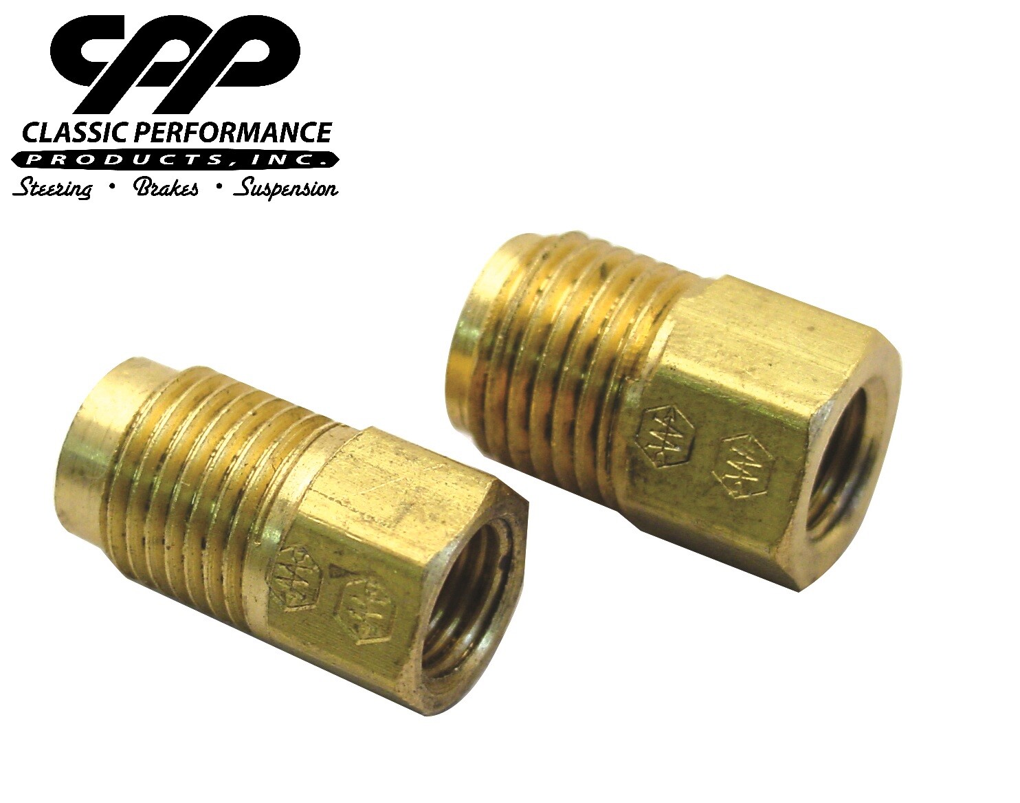 Street Rod Hot Rod Brake Line Master Cylinder Adapter Brass Fittings ...