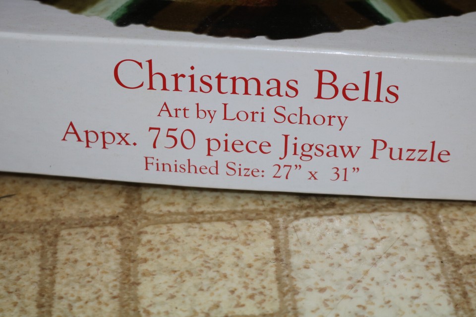 Shaped Puzzle- "Christmas Bells" (approx 1000 pieces) | eBay
