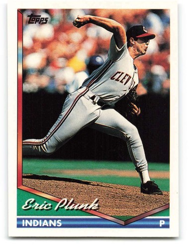 1994 Topps #577 Eric Plunk NM-MT Indians ID:178739 | eBay