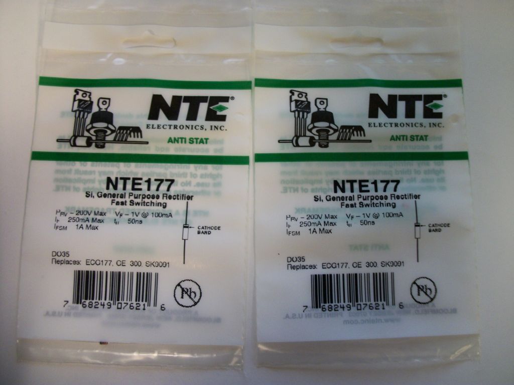 NTE Electronics - NTE171 NTE172A NTE175 NTE177 NTE186 NTE187 | eBay