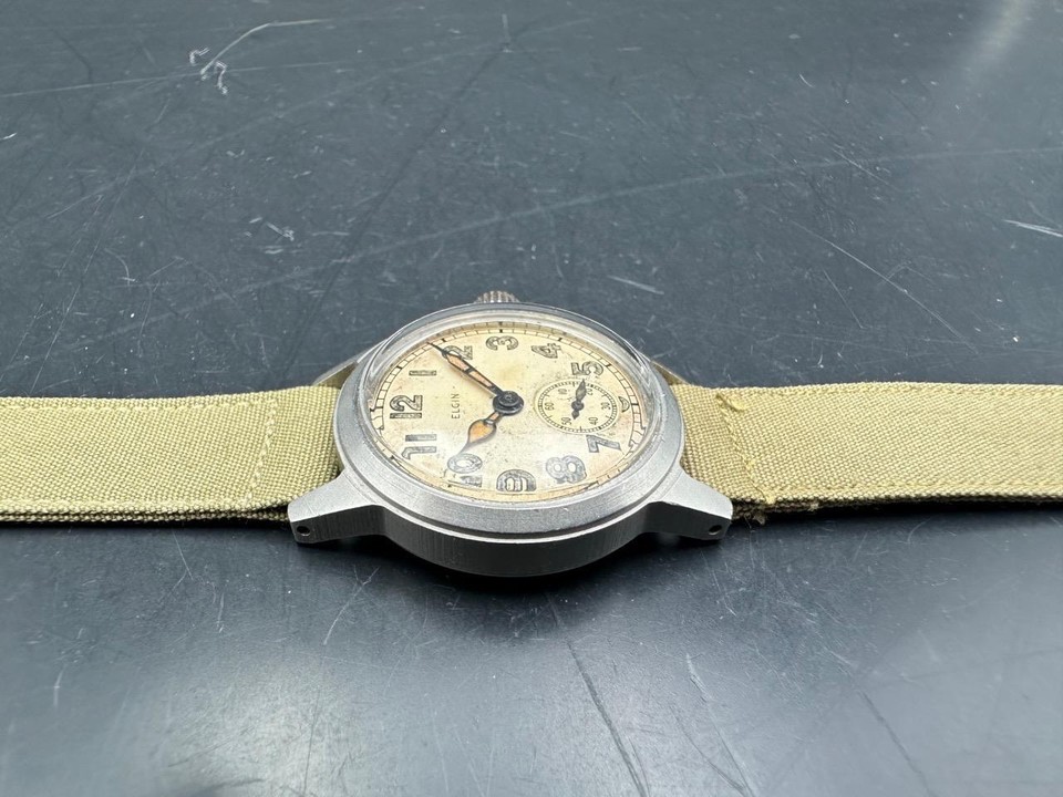 Vintage Elgin Post WWII Ord Dept Military Watch. | eBay