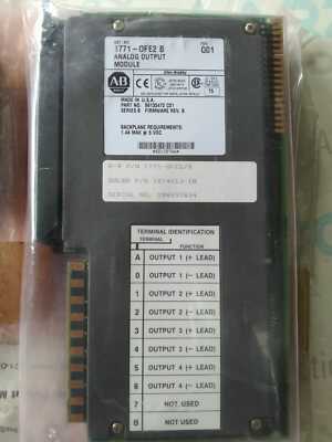 Allen-Bradley 1771-OFE2/B Analog Output Module NEW NO BOX | eBay