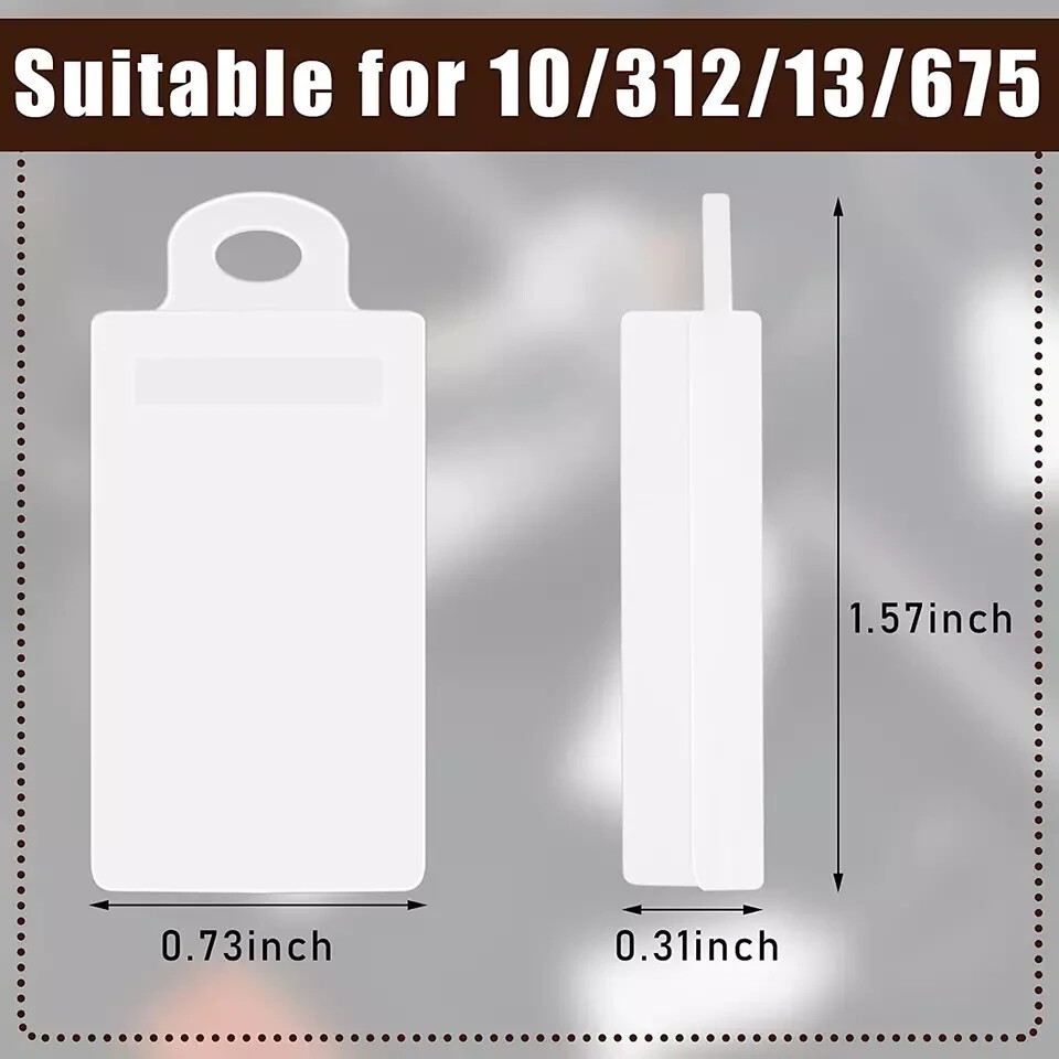 Flutesan 10 Pieces Hearing Aid Battery Case 312 Hearing Aid Batteries ...