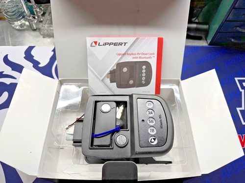 Lippert keyless entry door lock with blue tooth, new in box | eBay